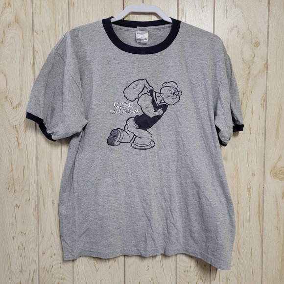 Delta | Shirts | Delta Pro Weight Popeye The Sailor Man Shirt L | Poshmark